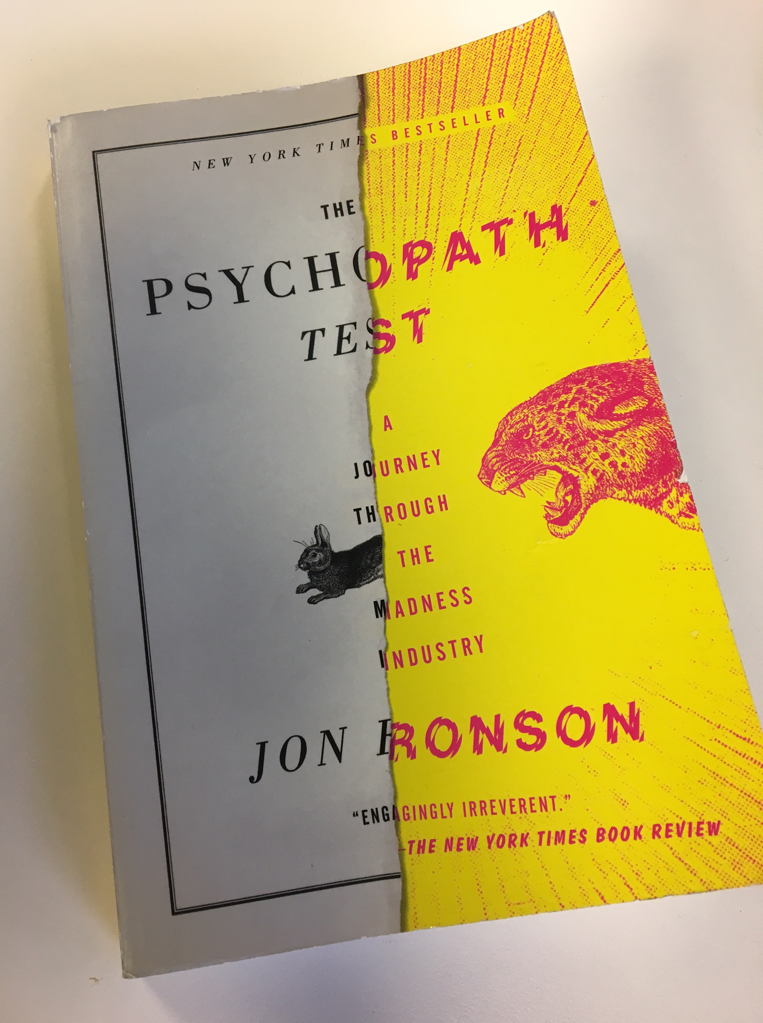 Book Review: The Psychopath Test – Peaches to Apples