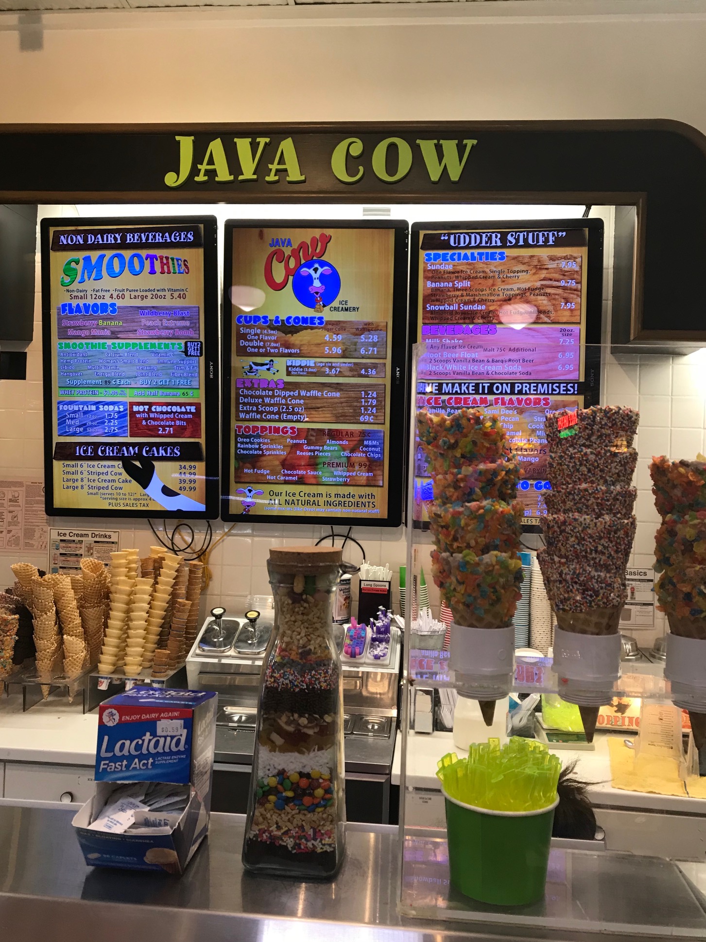 Java Cow – Peaches to Apples