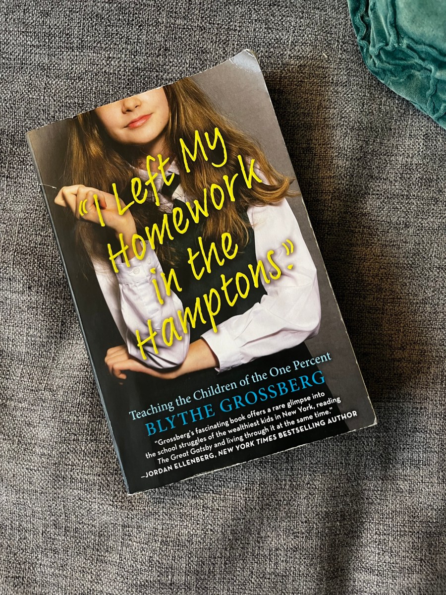 Book Review: I Left My Homework in the Hamptons – Peaches to Apples